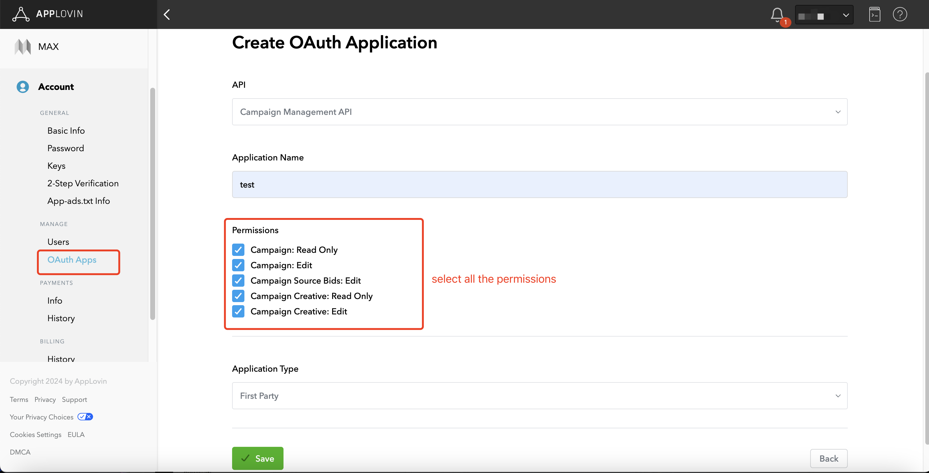 AppLovin/AiX Setup | AiX User Guides